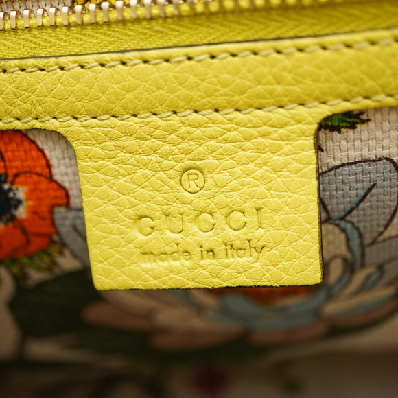 Gucci | Bags | Gucci Bamboo Leather Tote Bag Yellow | Poshmark
